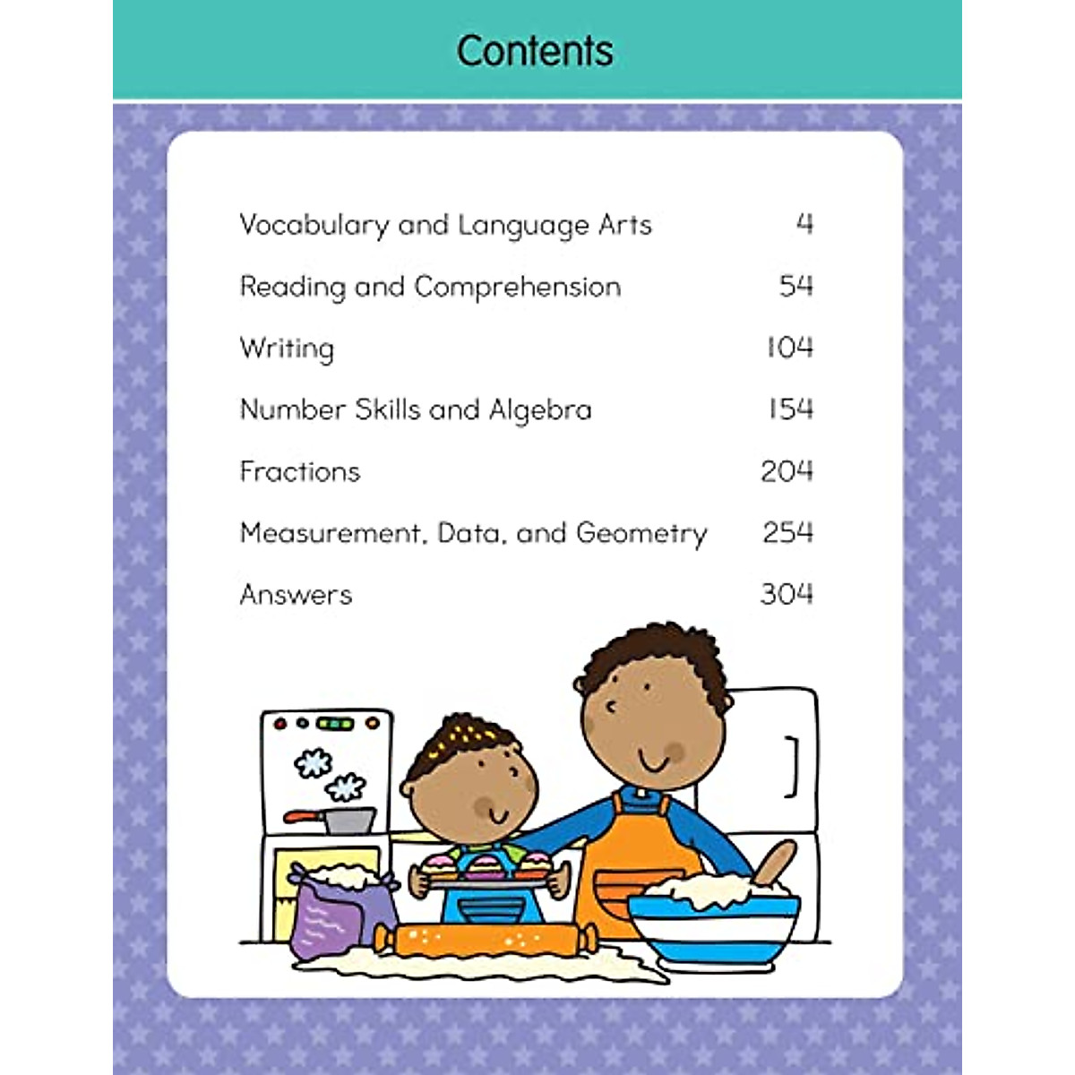 4th Grade BIG Workbook: All Subjects for Kids 9 - 10 includes 220+ Activities, Math, Reading Comprehension, Vocabulary and Language Arts, Writing, Math Skills, Algebra, Fractions, Geometry and More!