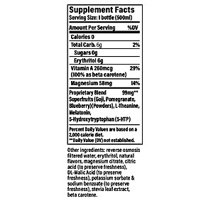 neuroSLEEP | Tangerine Dream | Functional Beverage for Restful Sleep, Non-Carbonated; 16.9 Fl Oz (Pack of 12)