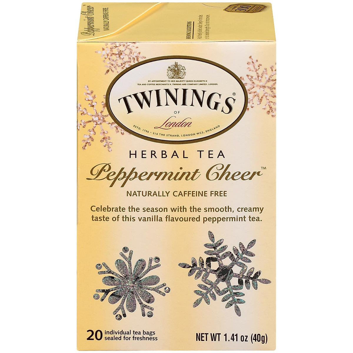Twinings PEPPERMINT CHEER 20 CT
