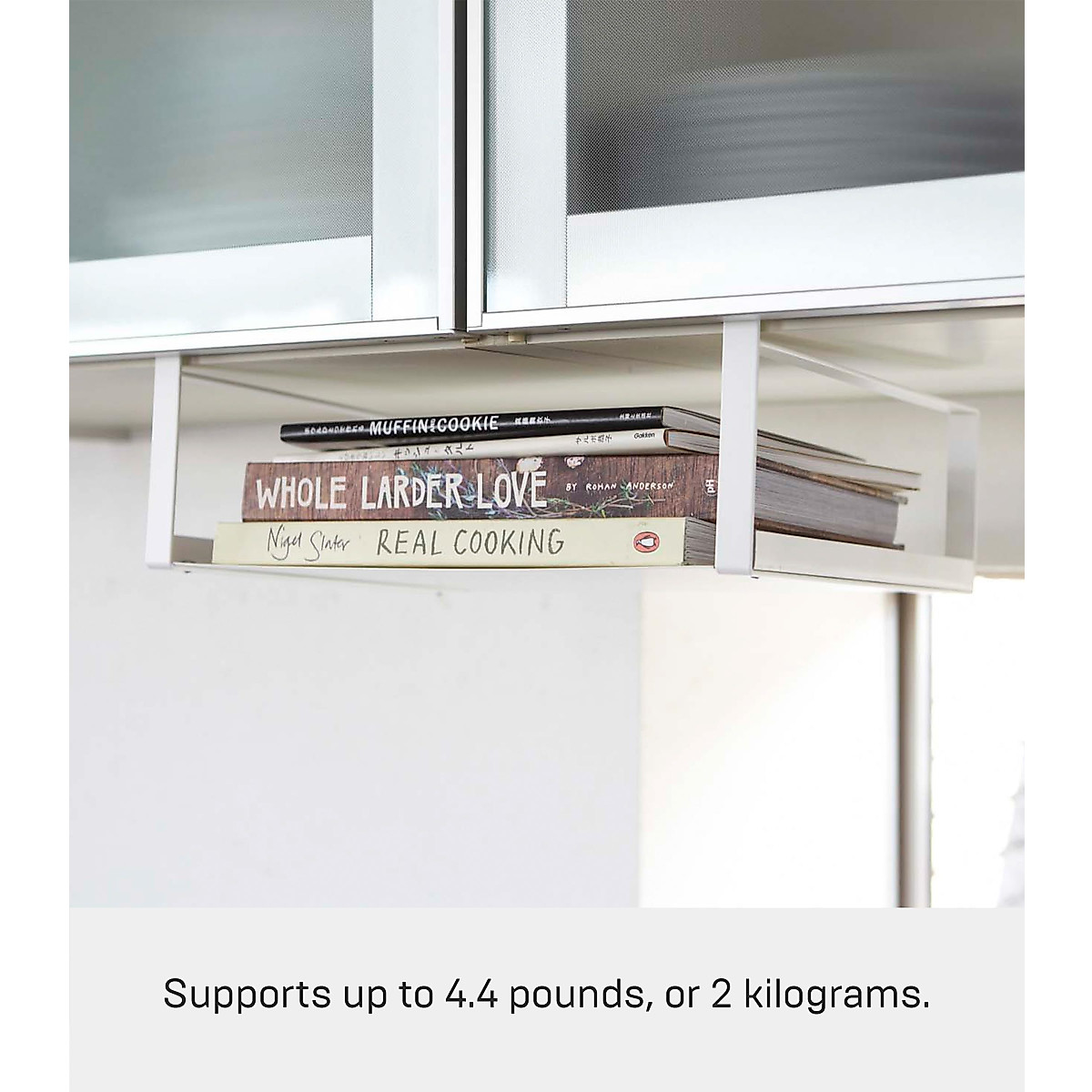 YAMAZAKI home 2443 Shelf Storage Rack-Cabinet Organizer, One Size, White