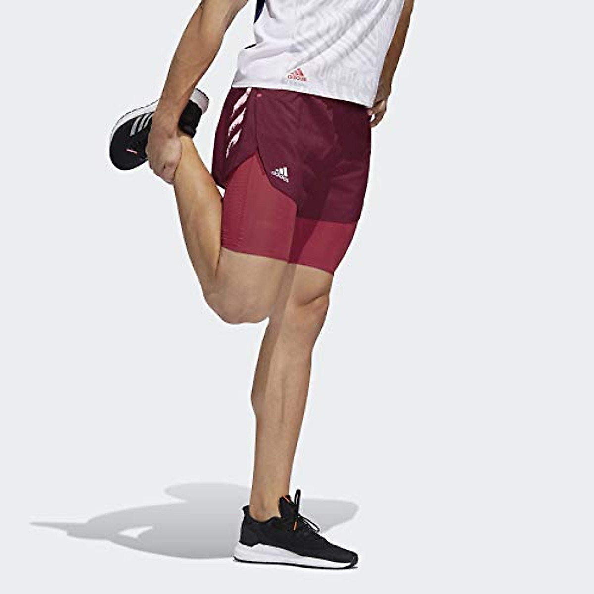 adidas Bm Heat.rdy Short Women, Scarlet, Small