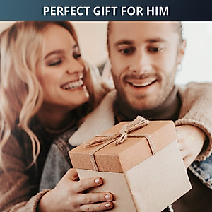 Striking Viking Beard Bib & Hair Catcher Apron for Shaving & Trimming - 4-Piece Grooming Kit with Scissors, Suction Cups, Storage Bag & Beard Cape - Shaving Hair Catcher