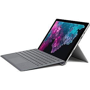 Microsoft Surface Pro 6 12.3" Tablet PC Touchscreen (2736 x 1824) Intel Core i5-8350 8GB RAM 256GB SSD, Backlit Keyborad, Windows 10 Pro（ (Renewed)