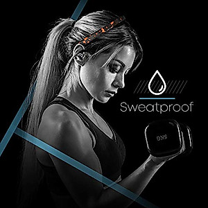 Paww SilkSoundX Bluetooth Workout Headphones - Unisex Lightweight & Sweat Proof Wireless Headphone w/Equalizer, Retractable Earbuds & Microphone - Mobile Music Accessory for Sports & Gym Exercise…