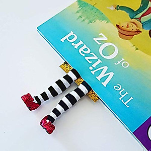 Wicked Witch Bookmark - Wizard of OZ - Wicked Witch of The West - Unusual Gifts for Bookworms and Book Fans