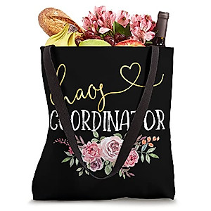 Chaos Coordinator Mom Women Nurse Teacher Christmas Mother's Tote Bag