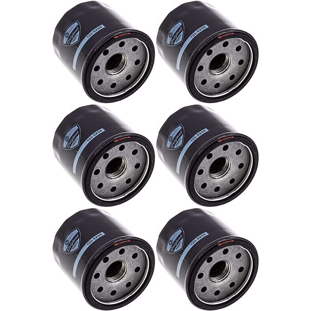6 PK Genuine Exmark 126-5234 Oil Filter Quest Radius E & S Series