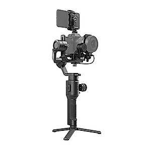 DJI Ronin-SC Pro Combo - Camera Stabilizer 3-Axis Gimbal Handheld for Mirrorless Cameras up to 4.4 lbs / 2kg Payload for Sony Panasonic Lumix Nikon Canon with Focus Wheel, Black