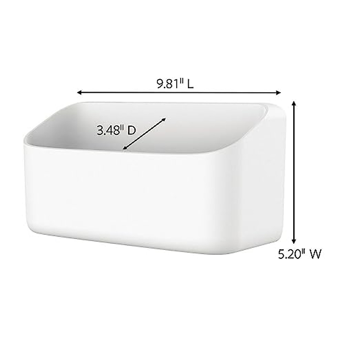 Command Large Organizing Caddy, Organize Damage-Free, Heavyweight Hanging up to 10lbs