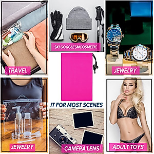 15 Pieces Adult Toy Storage Bags Microfiber Drawstring Storage Bags 2 Sizes Multi Purpose Toy Storage Bags Foldable Adult Toy Organizer Ditty Bag Microfiber Pouch for Toys Clothes Cosmetic Travel