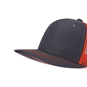 Custom Western Farm Animal Goat 112 Trucker Hat for Man Design Your Own Farm Company Text Baseball Cap for Dad Grandpa Gift