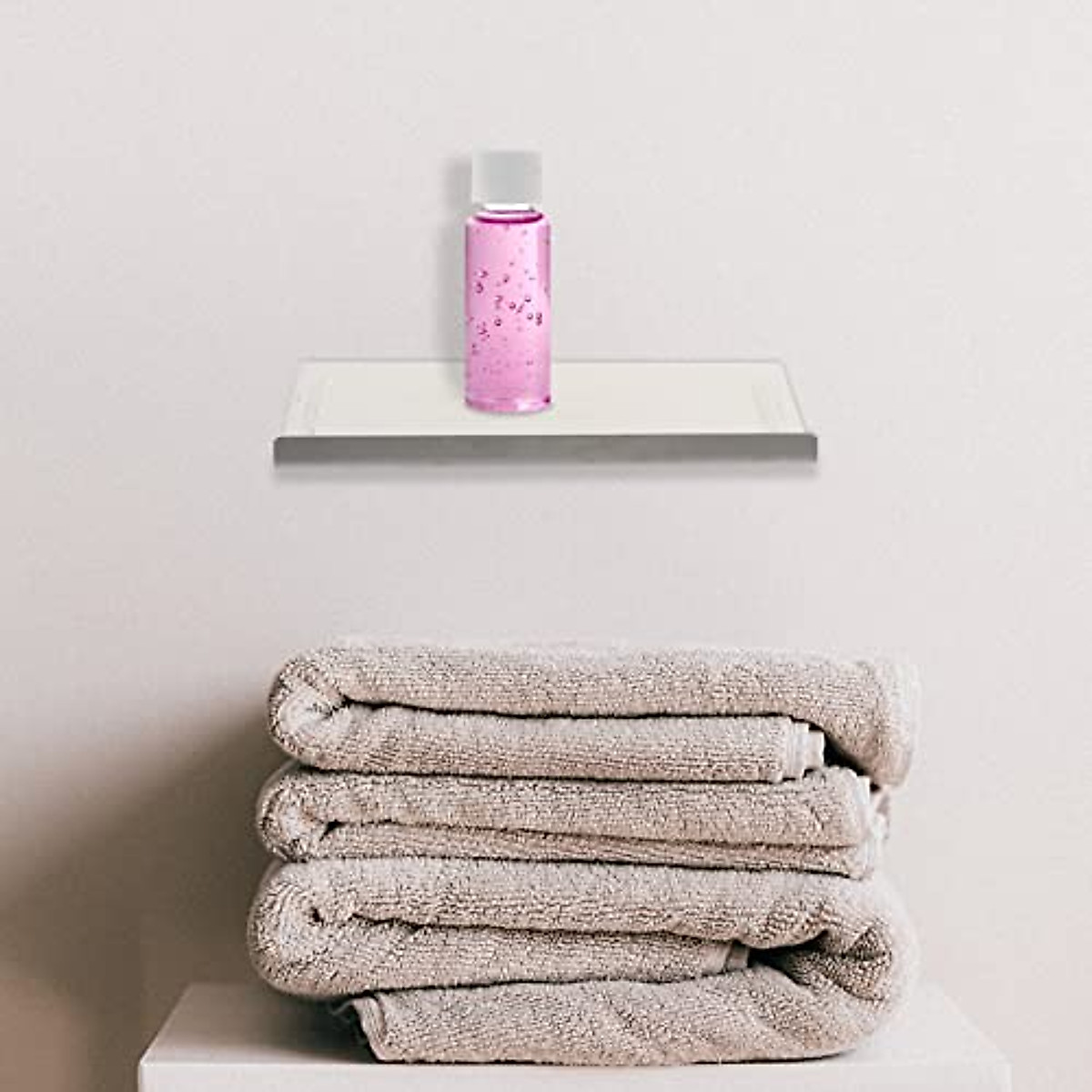 Cabilock Locker Shelf Wall Hanging Shelves Stainless Steel Floating Metal Floating Shelf Metal Bathroom Wall Shelf Shower Wall Shelf Wall Shelves: Metal Hanging Storage Shelves Wall Mounted Shelves