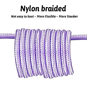 Souina iPhone Charging Cable Purple 3Pack (3ft 6ft 10ft) Mfi Certified iPhone Charger Fast Charging Cable Nylon Braided Phone Chargers Cord Compatible with 12 Pro 11 Pro Max 10 Xr Xs Max 8 7 iPad