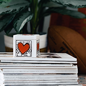 Keith Haring Lovebox | Mother's Day Luxury Gift | Gift for Art Lover | Gifts for Boyfriend, Girlfriend, Couple