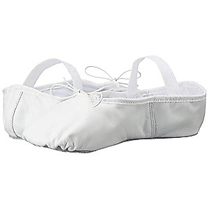 Capezio womens Daisy Shoe Ballet Flat, White, 6 Narrow US