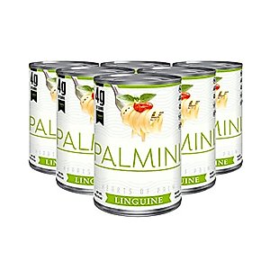Palmini Linguine Pasta | Low-Carb, Low-Calorie Hearts of Palm Pasta | Keto, Gluten Free, Vegan, Non-GMO | As seen on Shark Tank | (14 Ounce - Pack of 6)