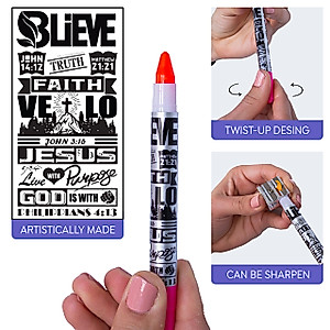 BLIEVE- Bible Highlighters And Pens No Bleed Through, Bible Verse Dry Highlighter and Pens Fine Tip, Bible Journaling Supplies and Bible Study Kit (10 Pack)