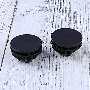 OUNONA 20 Pcs Wire Cube Plastic Connectors for Cube Storage Shelving and Cabinet Modular Organizer Closet Clasp Buckle Clip (Black)