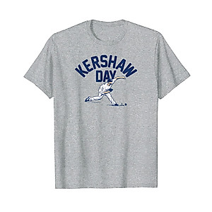 Clayton Kershaw - Kershaw Day - Los Angeles Baseball T-Shirt