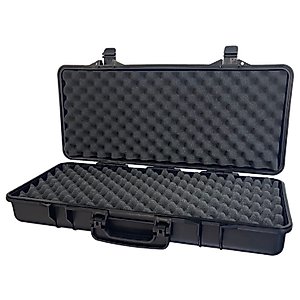 SRC Foam Padded Plastic Airsoft Rifle Gun Case