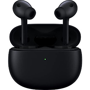Xiaomi Buds 3, Up to 40dB ANC, 3 ANC Modes, Dual Transparency Modes, Dual-Magnetic Dynamic Driver, Hi-Fi Sound Quality, 32 Hours Battery Life, IP55 Dust and Water Resistance, Wireless Charging, Black