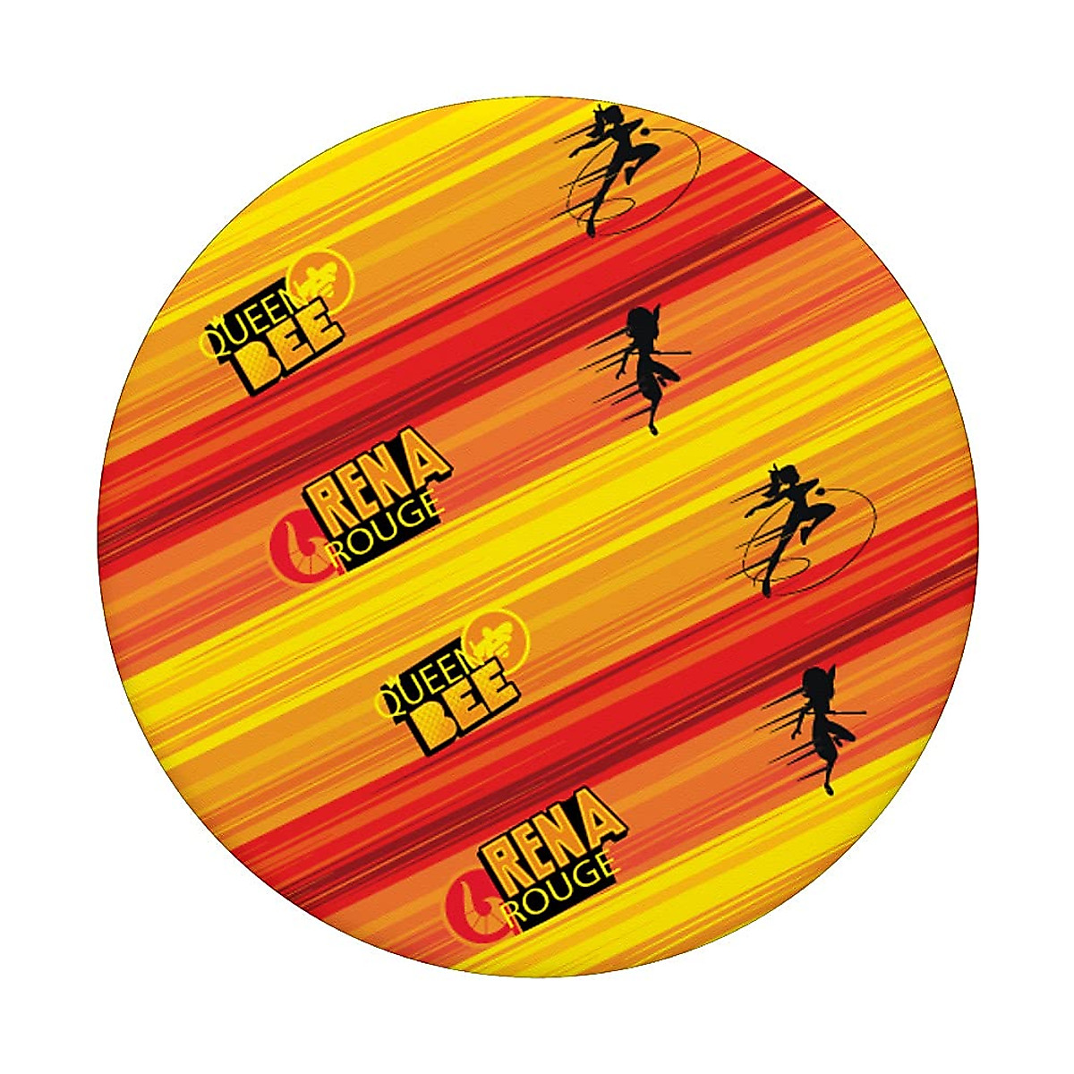 Miraculous Collection Queen Bee and Rena Rouge Speed PopSockets Swappable PopGrip