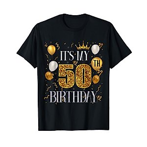 Its My 50th Birthday Happy 1973 Birthday For Men Women T-Shirt