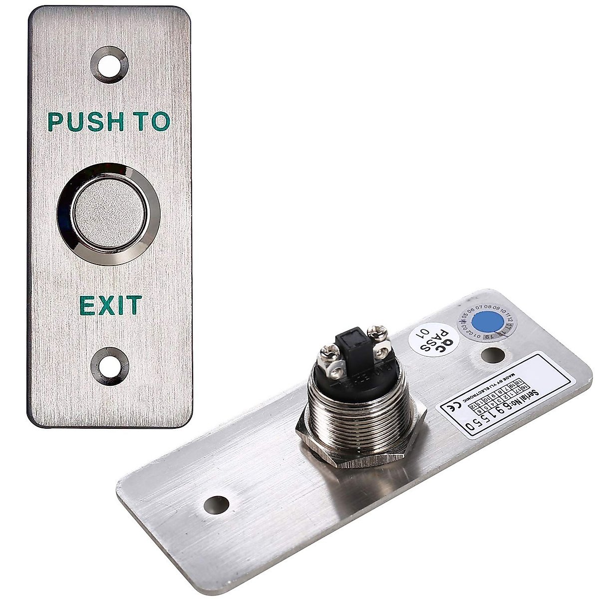 UHPPOTE Wiegand 26 bits Network RFID Access Control Board Kit Metal AC110V Power Box For 4 Doors