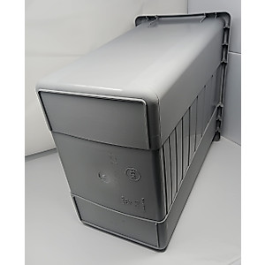 Kitchen Inventions Hailo 42 liters Large Replacement Waste Bin Euro Cargo Trash for Commercial and Residential use 44.38 Quart Capacity - Gray