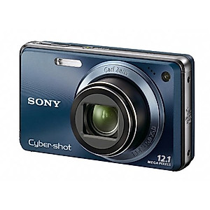 Sony Cyber-shot DSC-W290 12 MP Digital Camera with 5x Optical Zoom and Super Steady Shot Image Stabilization (Dark Blue) (OLD MODEL)