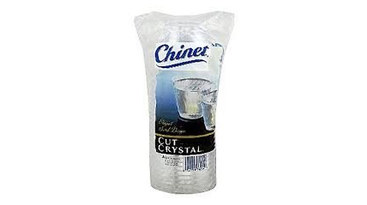 Chinet Cut Crystal 9 Oz Plastic Cups - 50 Count Tumblers