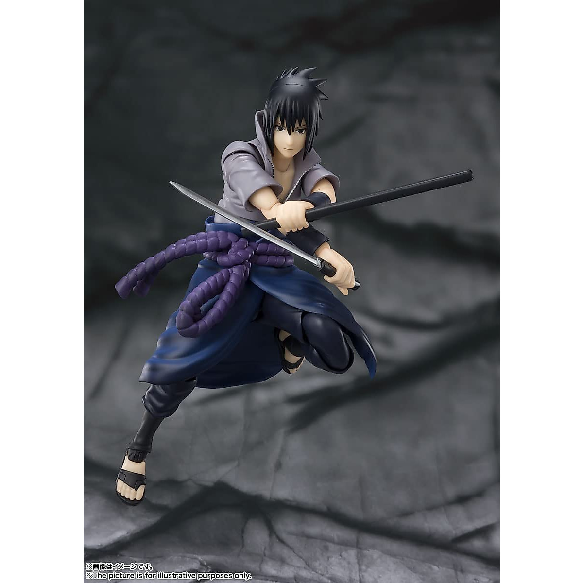 TAMASHII NATIONS - Naruto Shippuden - Sasuke Uchiha -He Who Bears All Hatred, Bandai Spirits S.H.Figuarts Action Figure