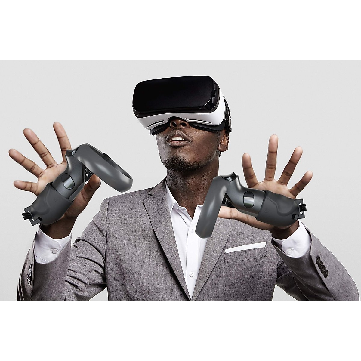 Skywin- Grip For Controllers - Anti Drop Touch Controller Grips, Compatible with Oculus Quest 2, Oculus Rift S, HTC Vive, and PlayStation VR controllers