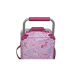 it luggage Kids' World's Lightest, Unicorn Repeat Print, 1 Piece