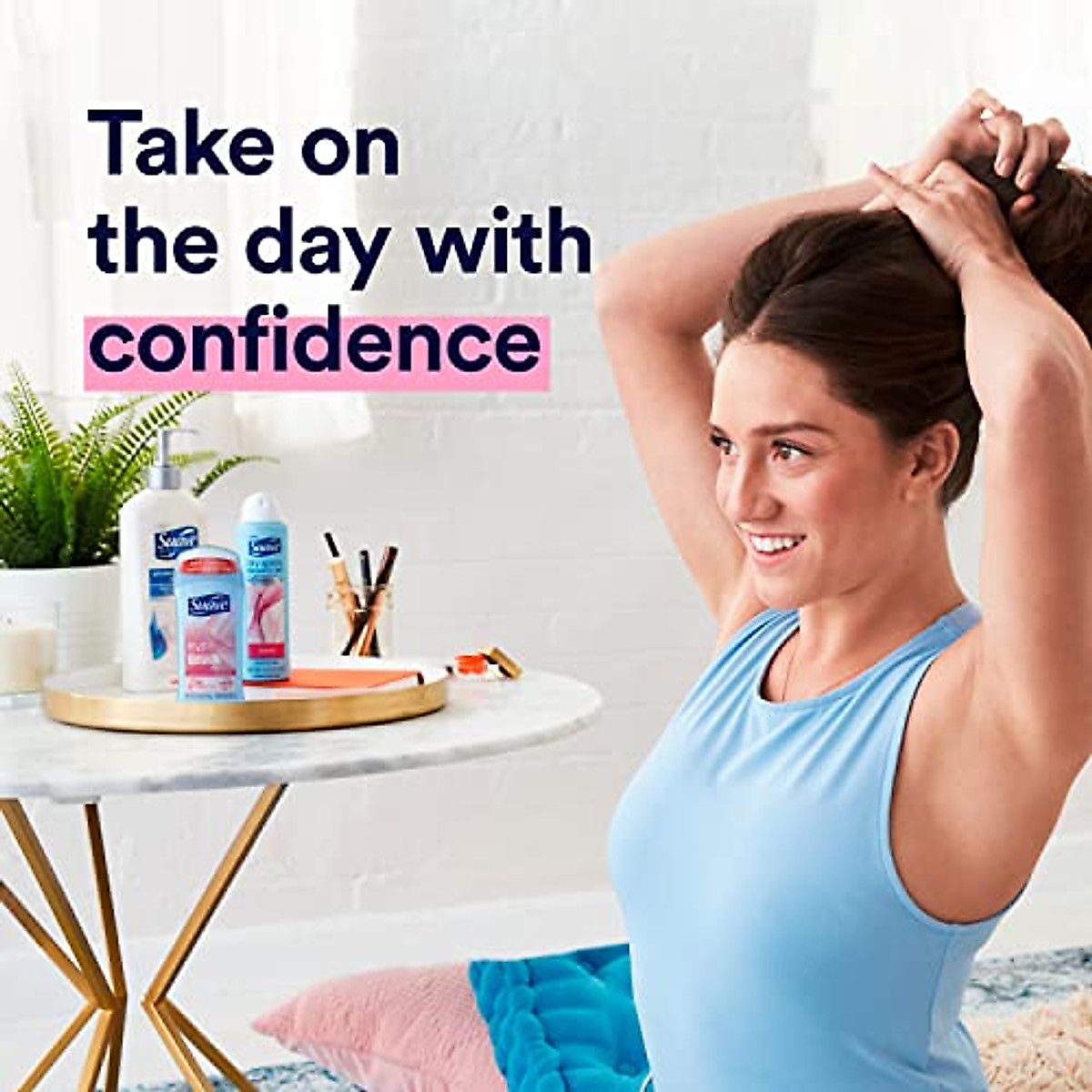 Suave Deodorant Antiperspirant & Deodorant Stick 48-hour Odor and Wetness Protection Powder Deodorant for Women 2.6 oz