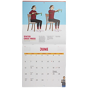 RBG Workout 2021 Wall Calendar: (Ruth Bader Ginsburg Women's Exercise 12-Month Calendar, Monthly Calendar to Work Out with a Supreme Court Justice)