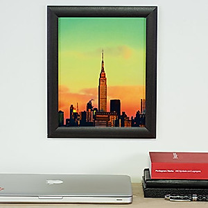 Craig Frames 232477781620N 1-Inch Wide Picture/Poster Frame in Smooth Wood Grain Finish, 16 by 20-Inch, Brazilian Walnut