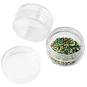 SEUNMUK 4 Sets 24 Grids Embroidery Diamond Storage Box, Clear Plastic Bead Storage Containers, Diamond Painting Storage Containers for DIY Art Crafts Diamond Bead Nail