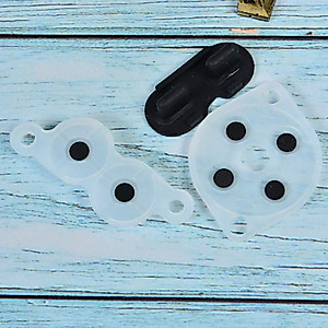 Comimark 2Set Silicon Rubber Button Replacement for NES Conductive Pads Controller Gamepad