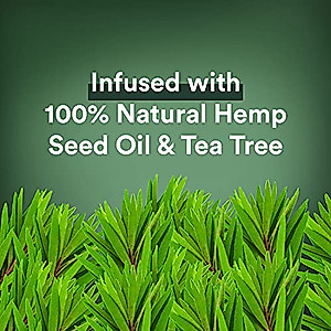 Suave Clarifying Shampoo for Oily Hair Tea Tree Hemp Seed Oil Paraben Free 12.6 oz