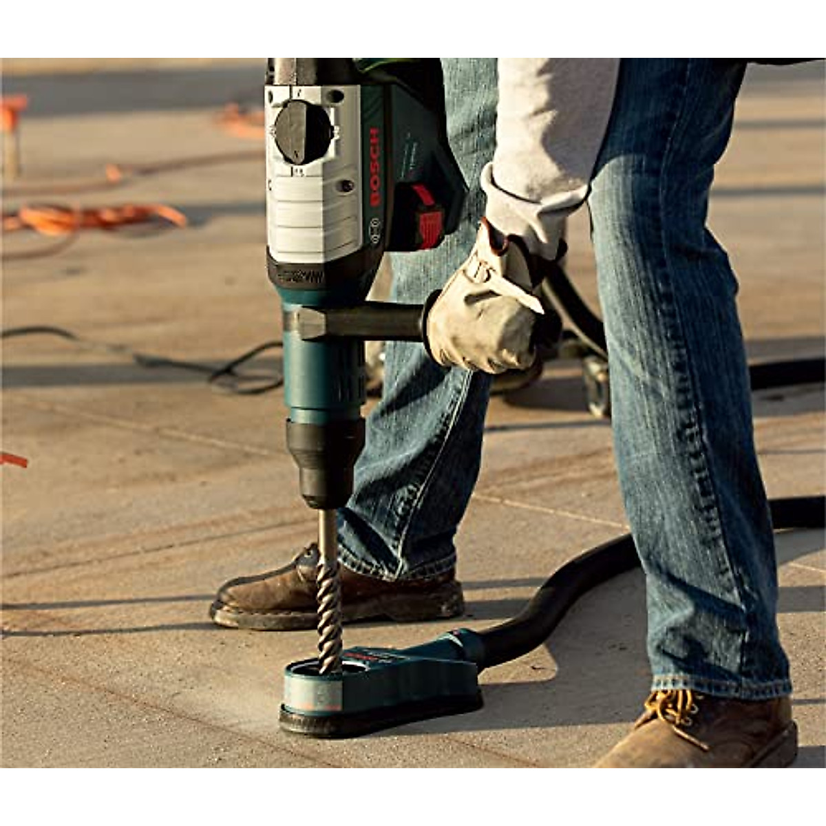 BOSCH HC5011 1/2 In. x 21 In. SDS-max Speed-X Carbide Rotary Hammer Bit for Concrete Drilling