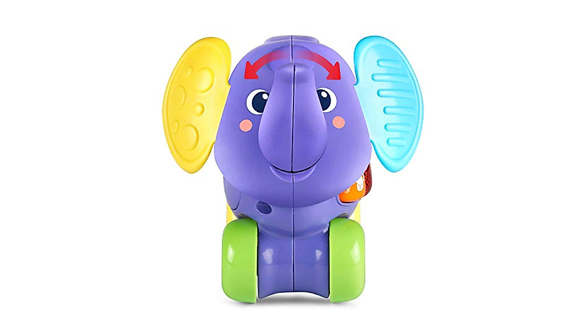 VTech Push & Explore Elephant – Fun Motor Skills Toy for Babies