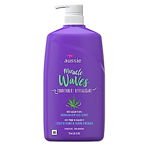 Aussie Conditioner Miracle Waves 26.2 Ounce (778ml) (Pack of 2)