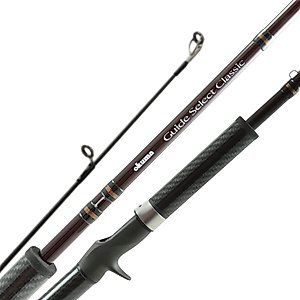 Okuma GSC-C-932H-CG Guide Select Classic Salmon Rods, 9'3", Merlot