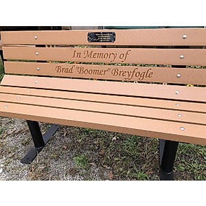 Roudebush Company Memorial Park Bench