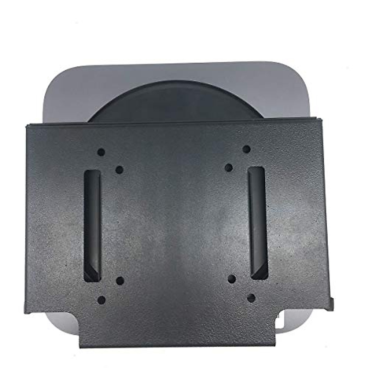 JINGCHENGMEI Mac Mini Mount - Mount for Mac Mini No Scratches on Your Equipment (MacMiniMount, Black)