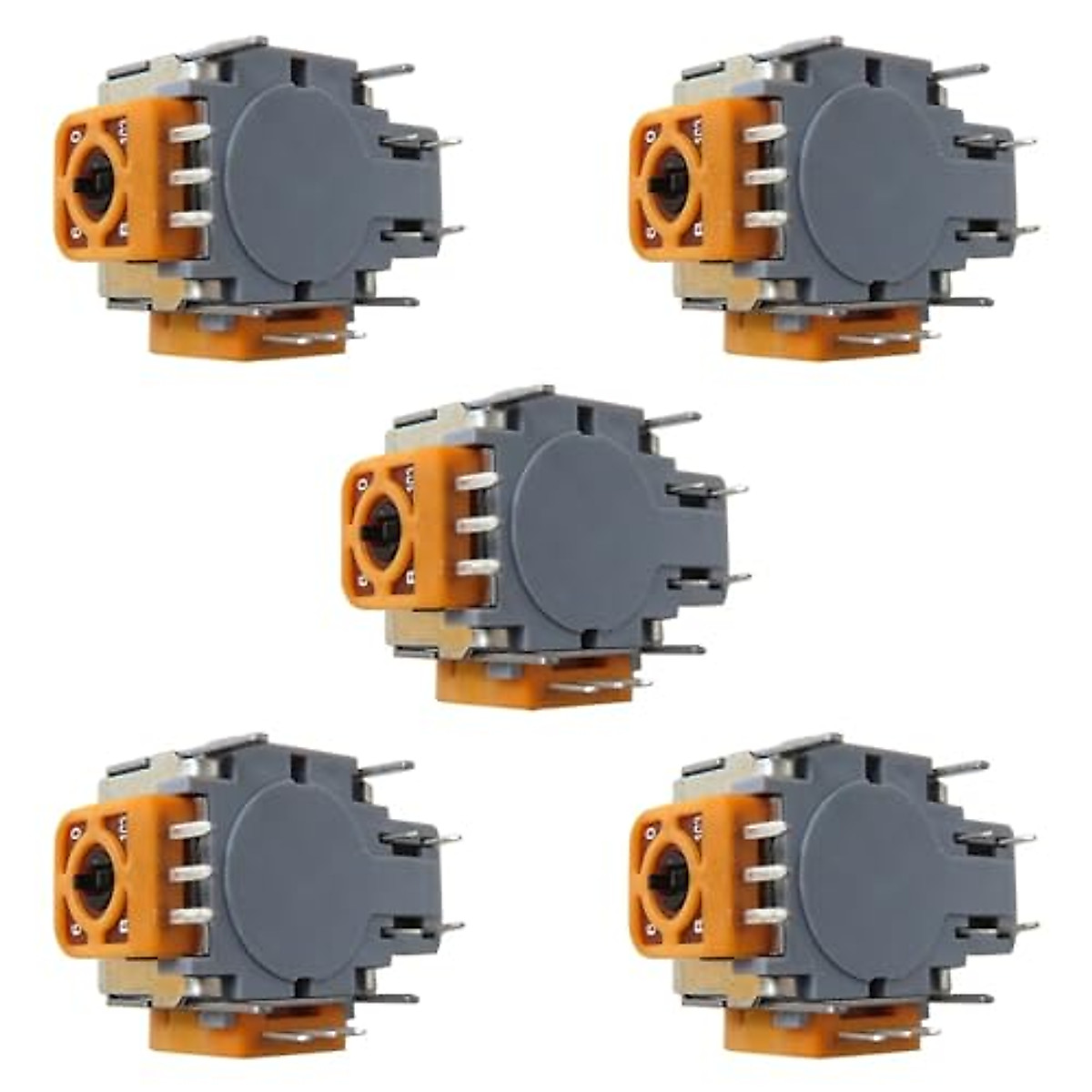 New 5 pcs Analog Stick Joystick Replacement Parts for Xbox360 PS2 PS3 wireless controller only