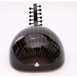 Egyptian Oud Classic Black Stringed Instrument Aoud Ud with Soft Case and Picks