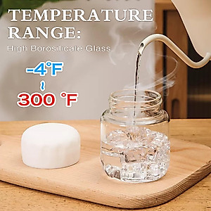 Danmu 6 Pack Glass Water Bottles, Clear Water Bottles Leakproof 10oz, Small Water Bottles 300ml, Cute Water Bottles,Glass Juice Bottles for Juicing, Kombucha, Boba Milk, Fruit Drinks