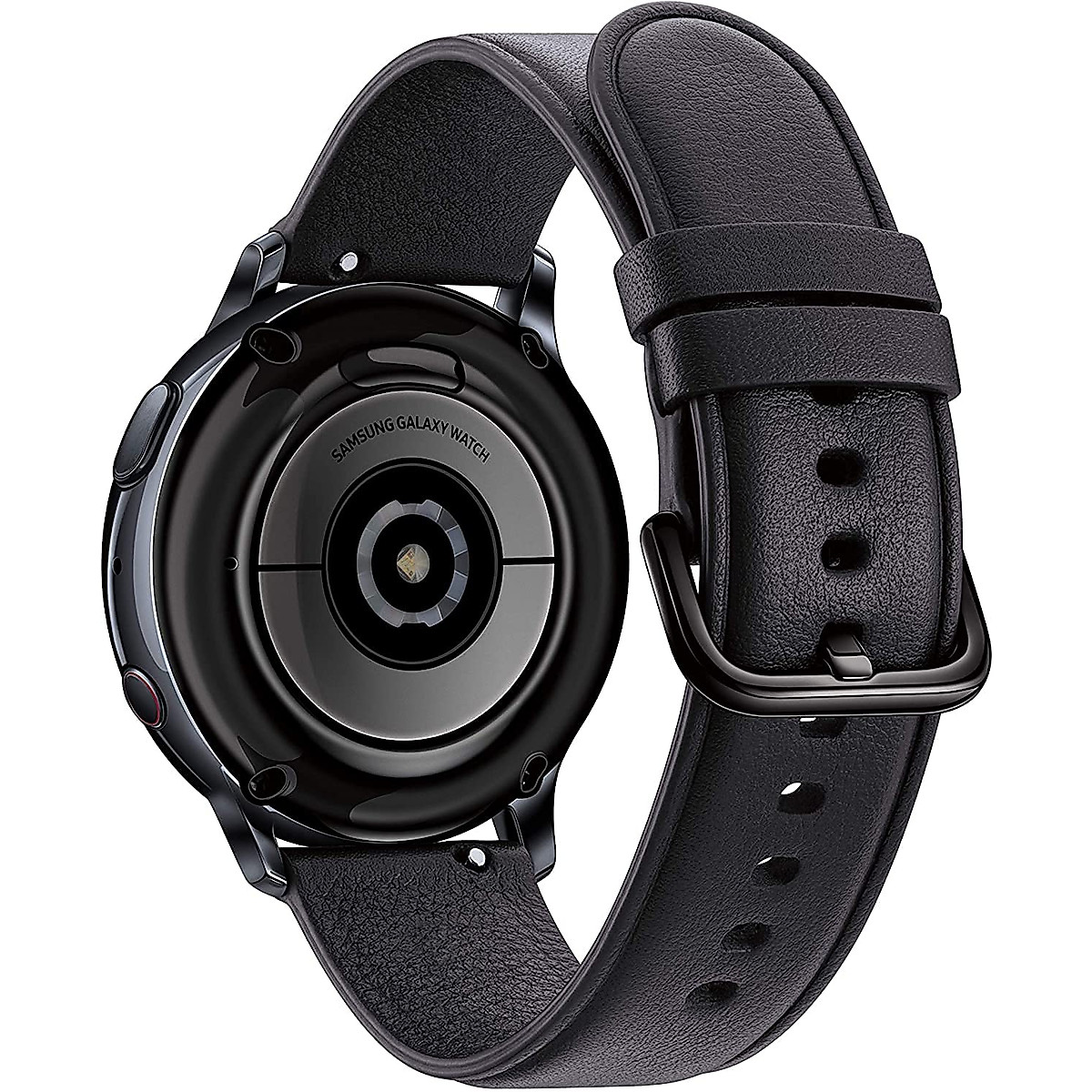 SAMSUNG Galaxy Watch Active 2 (44mm, GPS, Bluetooth, Unlocked LTE) Smart Watch with Advanced Health Monitoring, Fitness Tracking, and Long Lasting Battery, US Version, Aqua Black (Renewed)